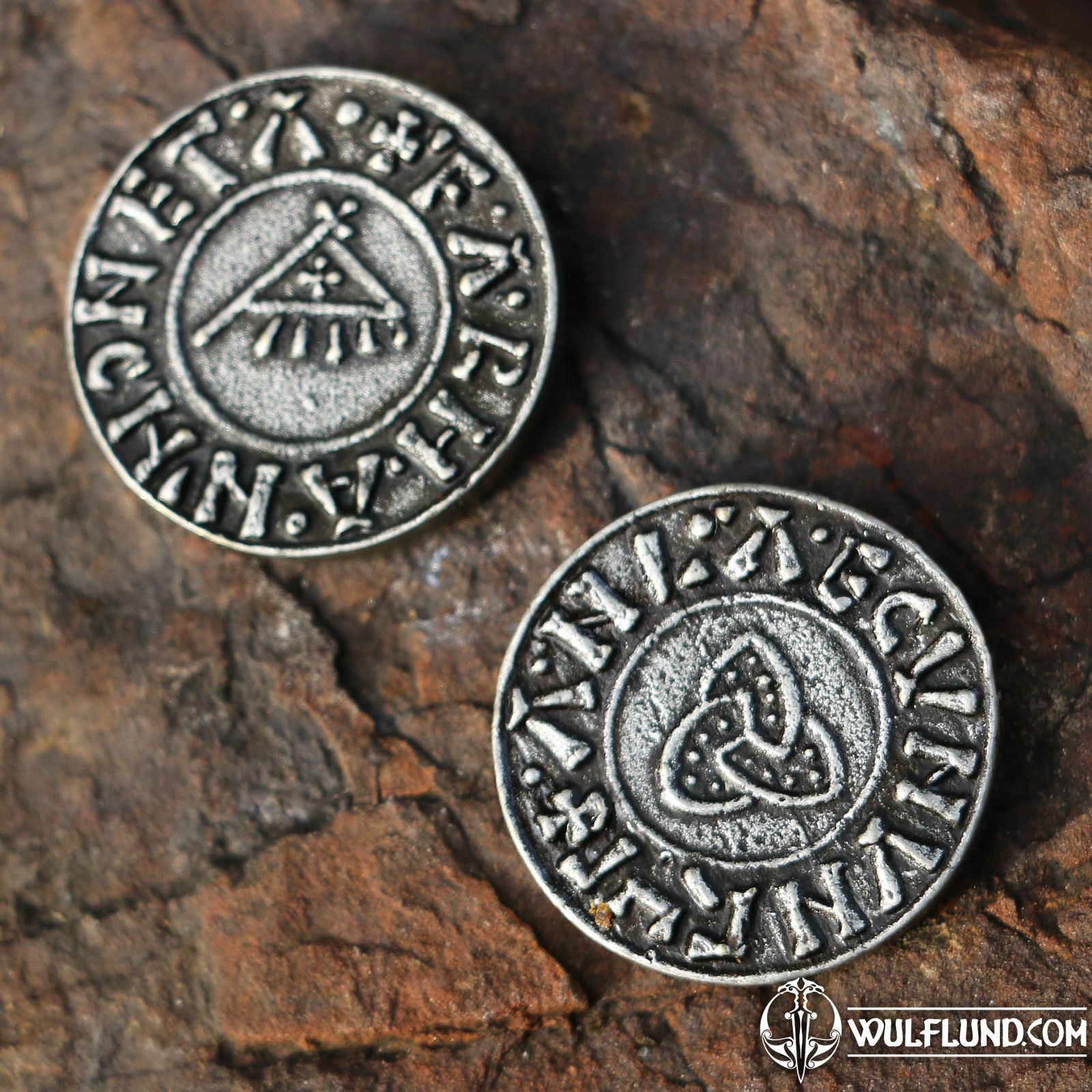 SIHTRIC II., Northumbria, approx. 940 Viking coin replica, zinc ...