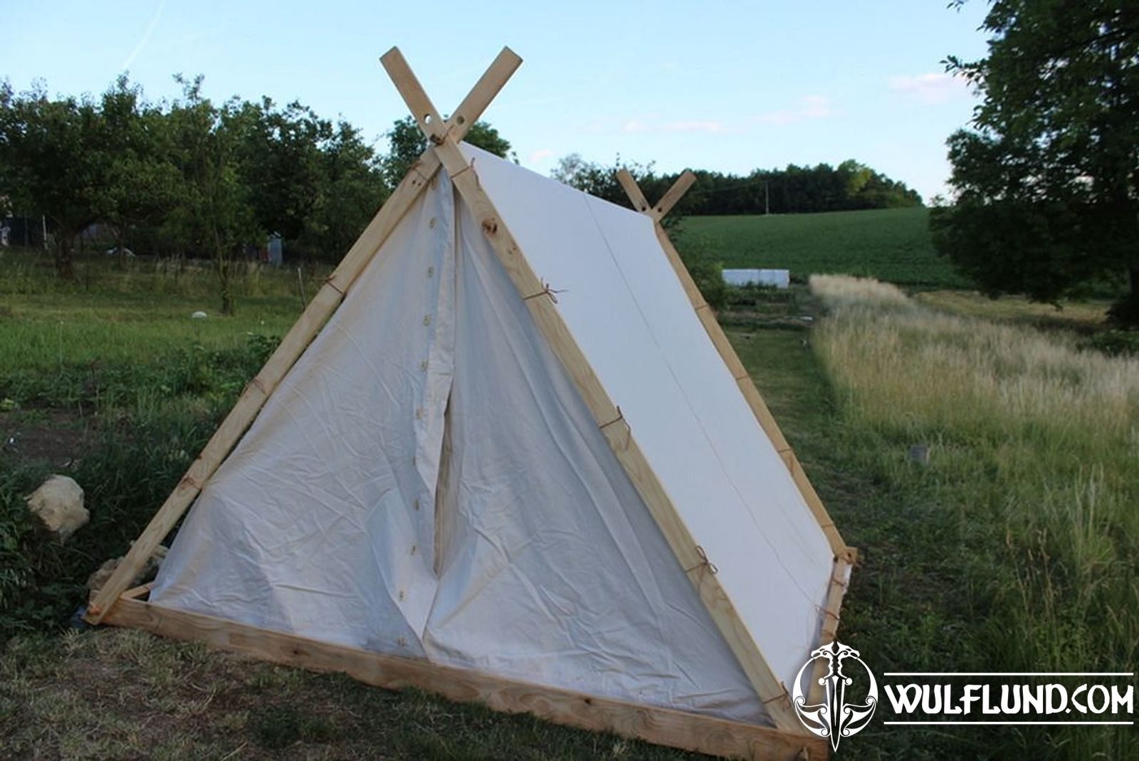 VIKING TENT, 2,9 x 2 x 2 m medieval tents Historical camping, Camping ...