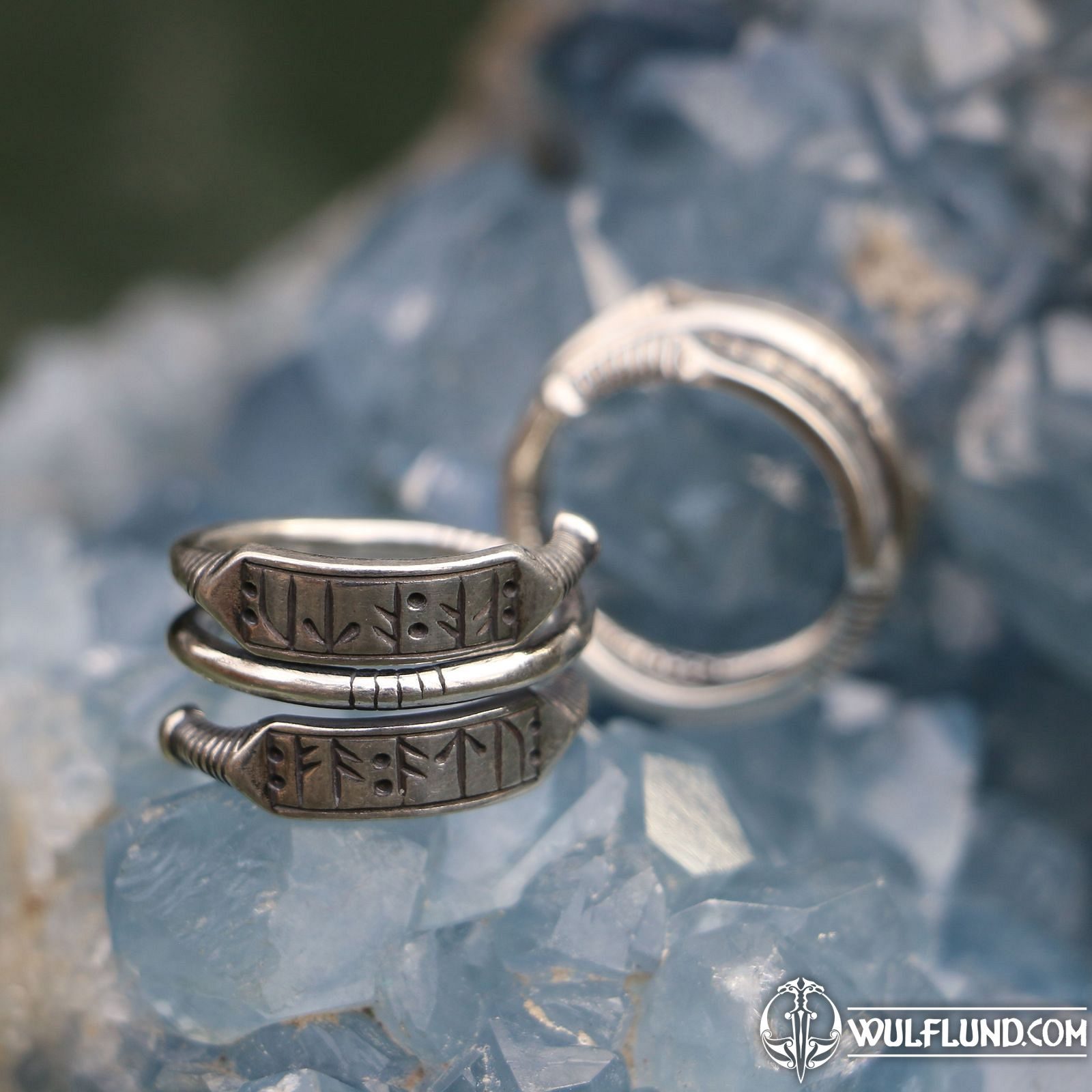 DEITY - Viking rune ring, silver 925 Drakkaria Rings Silver jewellery ...