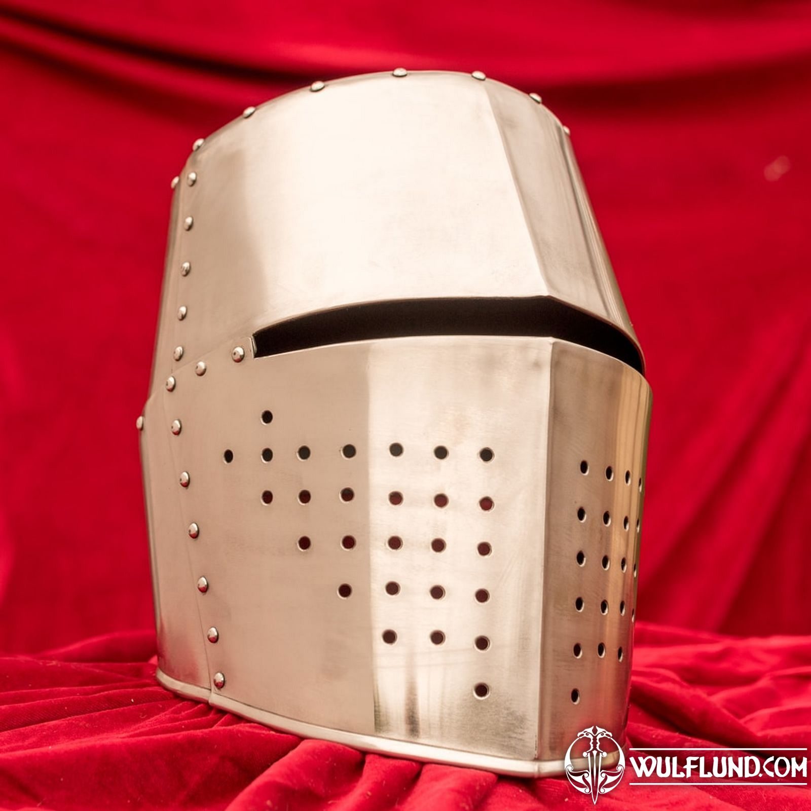 GREAT TEMPLAR HELMET medieval helmets Helmets, Armour Wulflund