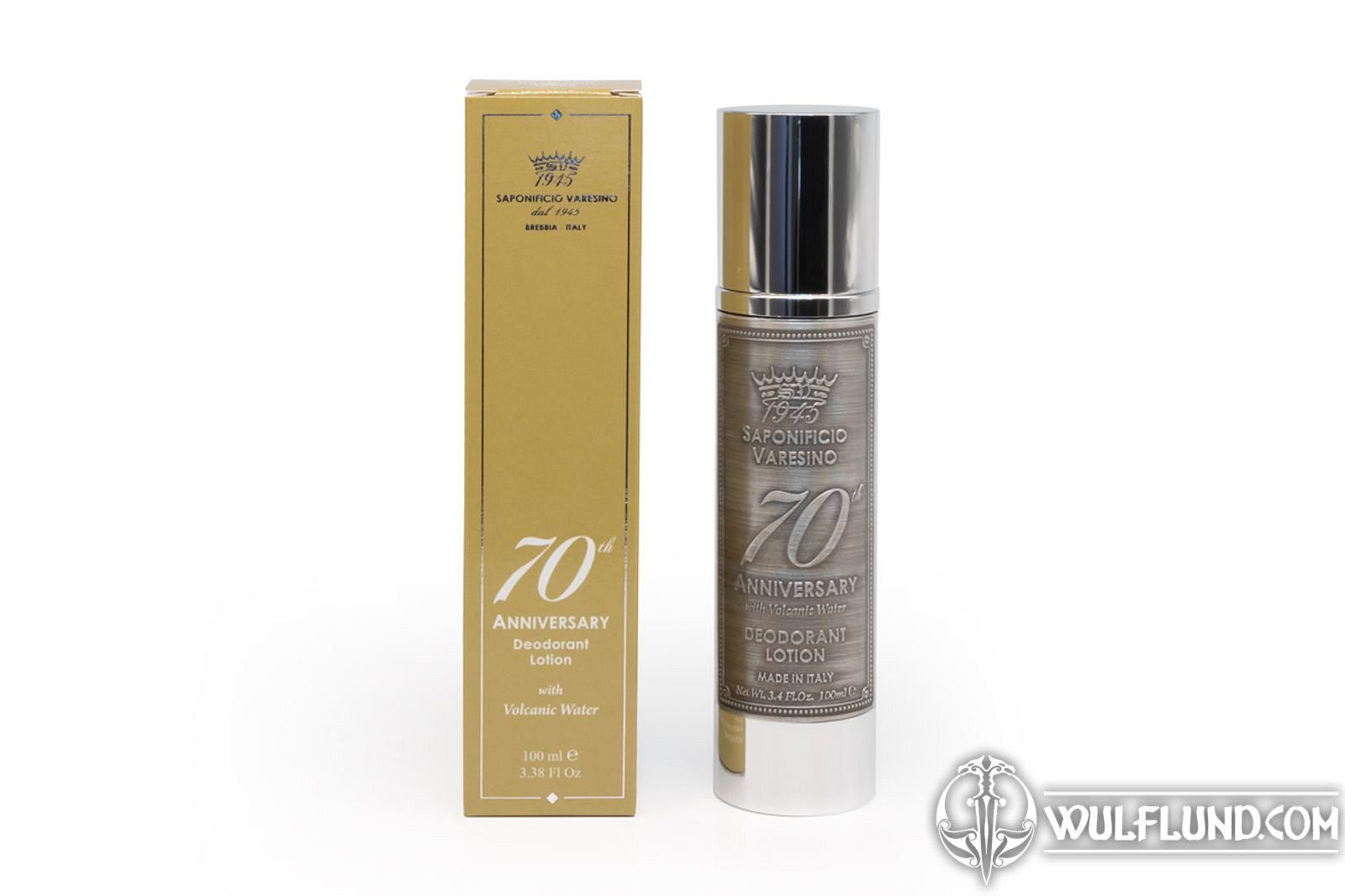 70th Anniversary Deodorant 100ml Italy Perfumes Wulflund