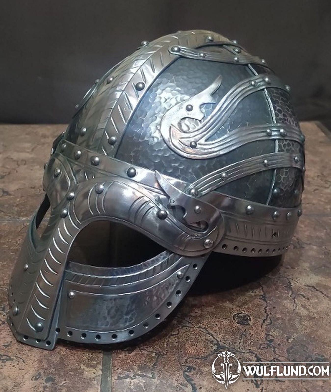 VENDEL, a luxurious Viking helmet Viking Helmets Helmets, Armour Wulflund