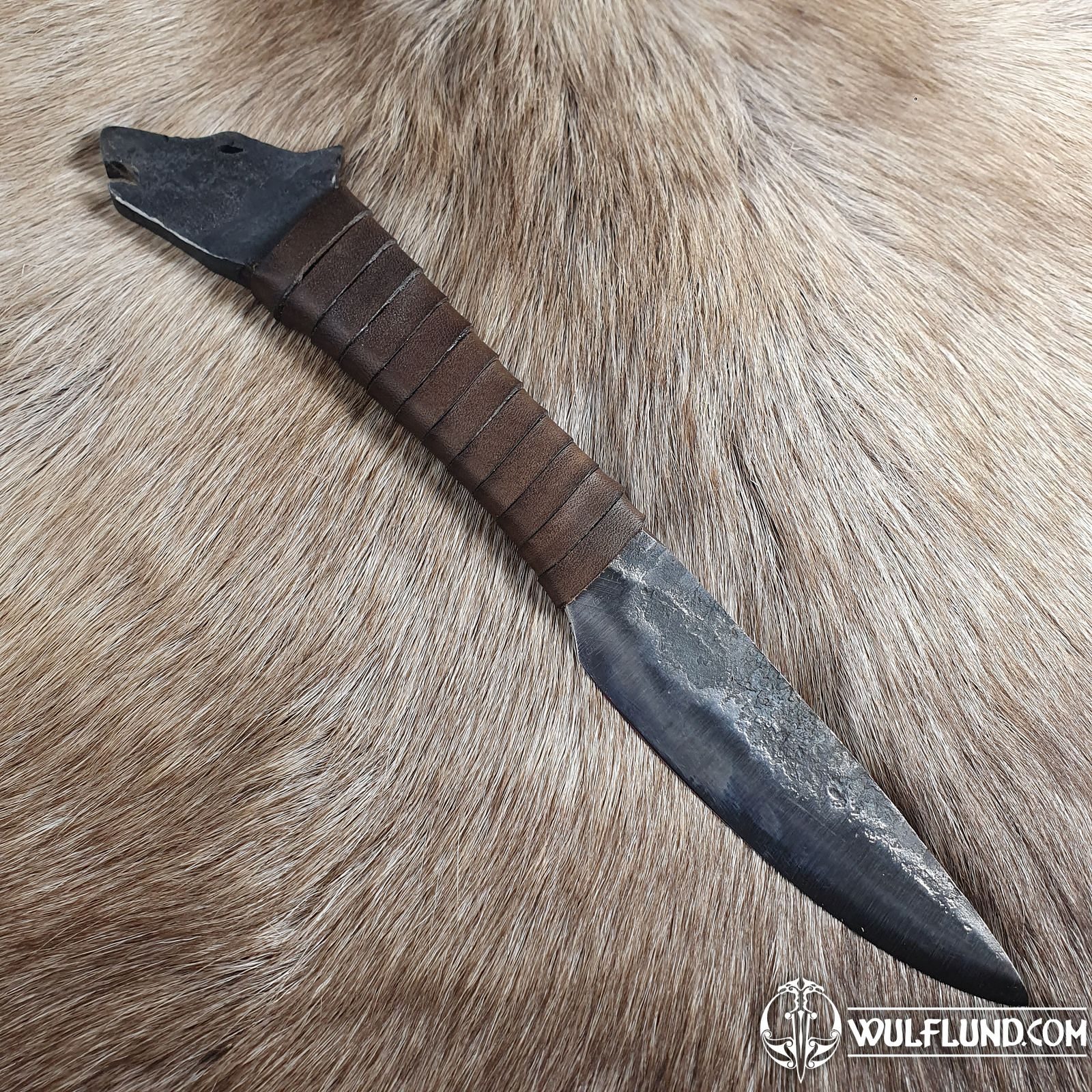 VLK - Werewolf KUDLAK, knife for Bushcraft Drakkaria Historical knives ...