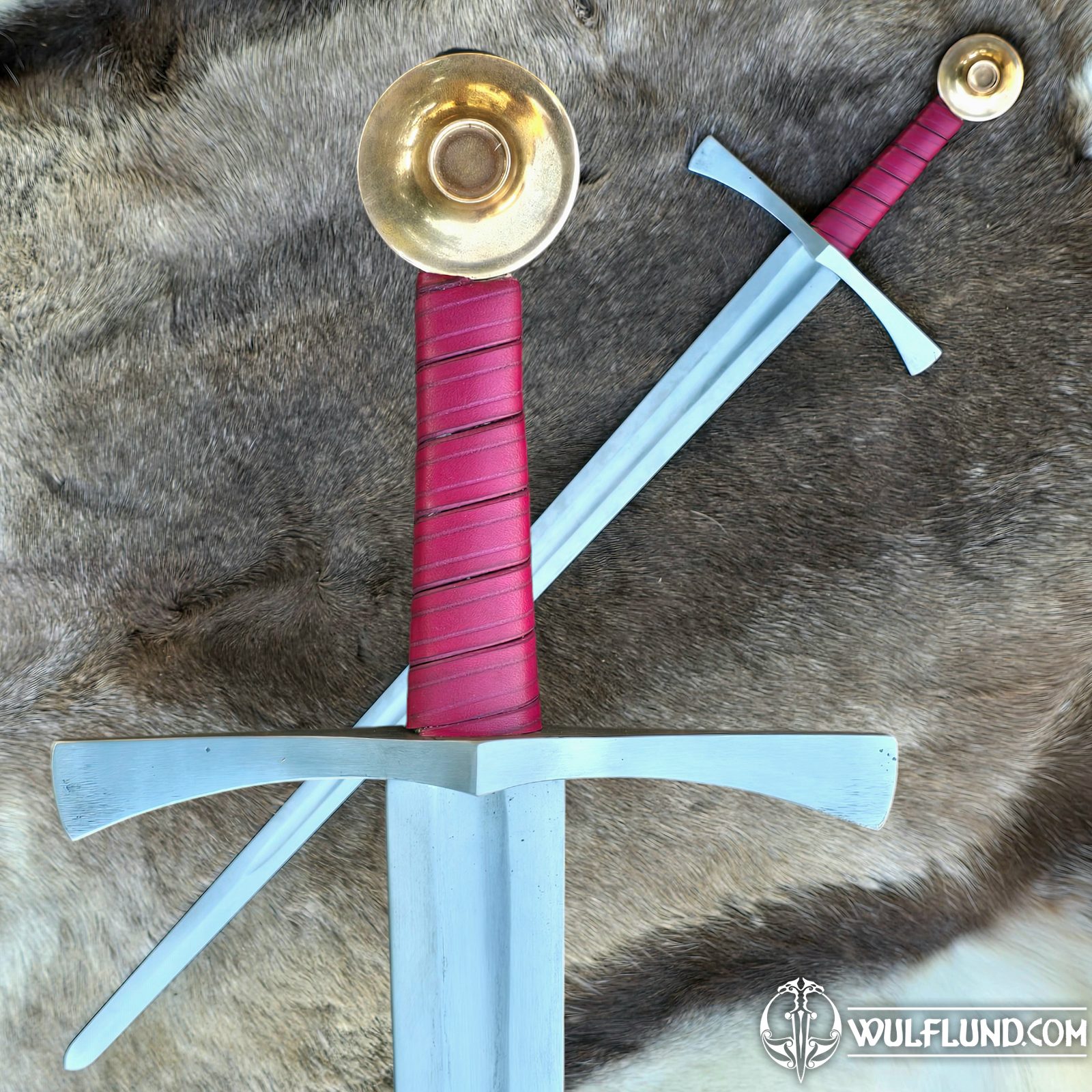 HUBALD, medieval one-handed sword, blunt Drakkaria Medieval swords ...
