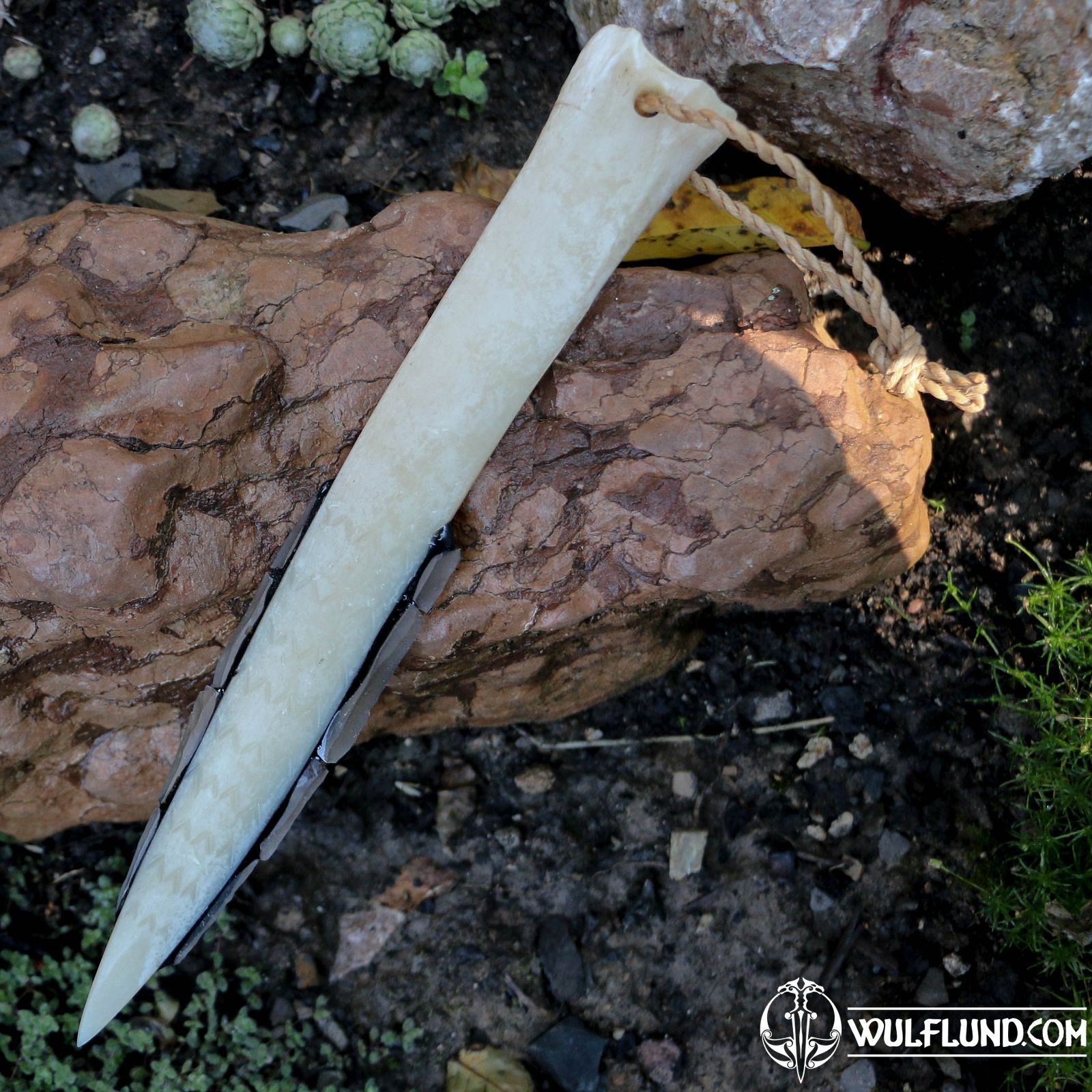 Mesolithic dagger - replica Historical knives Weapons Wulflund