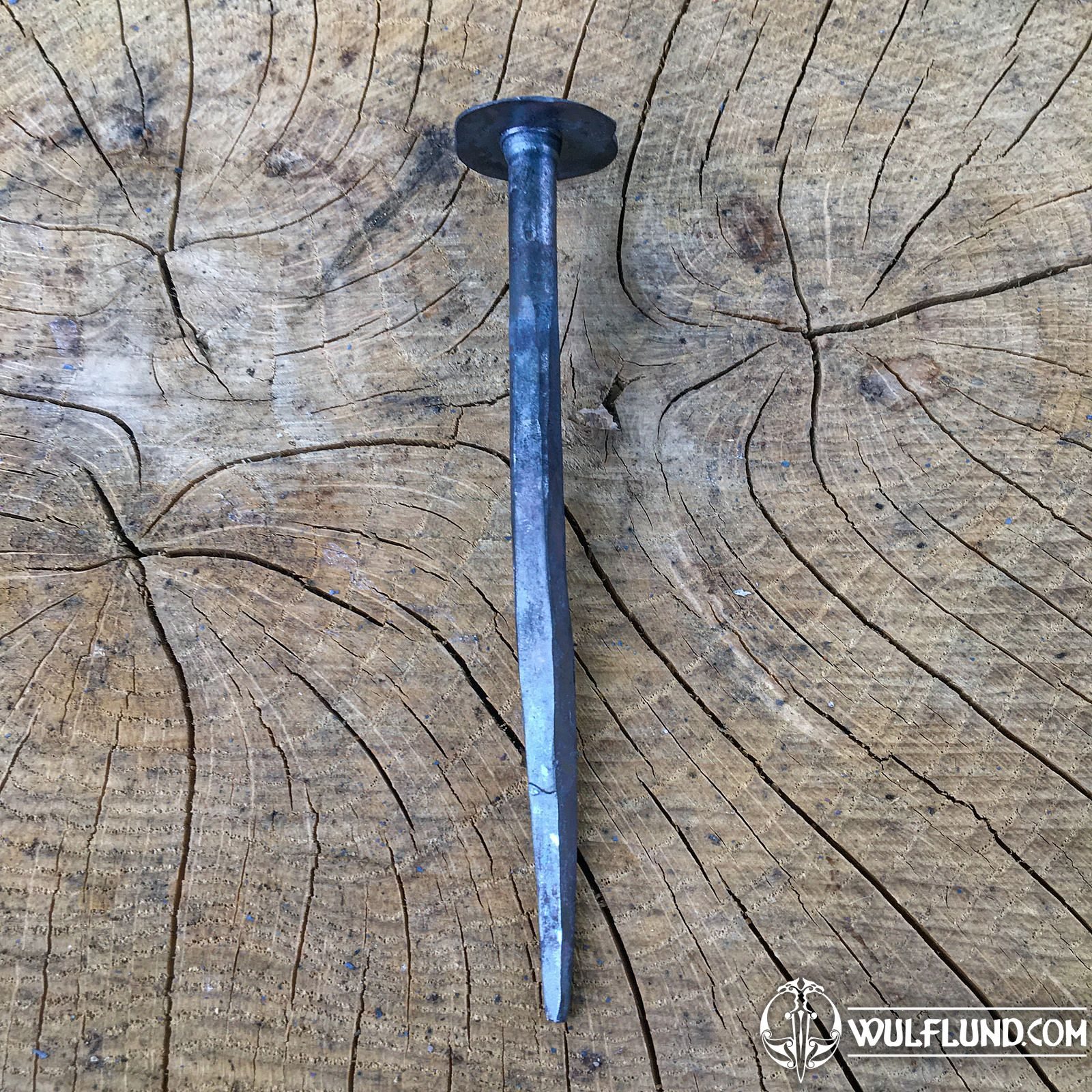 HAND FORGED NAIL Drakkaria forged products Smithy Works, Coins Wulflund