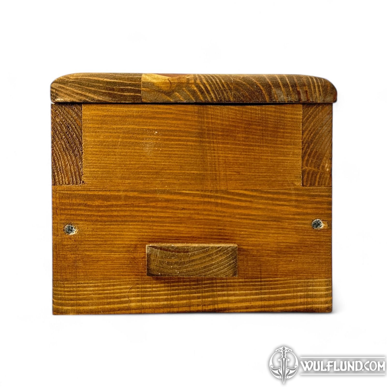 Wooden historical chest without fittings Statues, chests Woodcarving ...