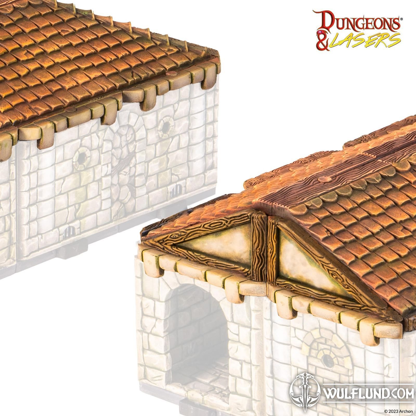 Dungeons & Lasers: Roof set Archon Studio Wargaming, Games and books ...