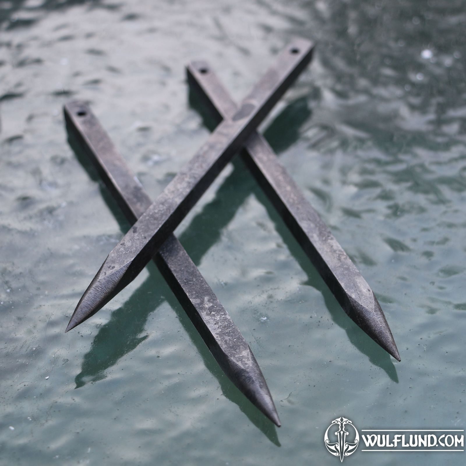 Bo-shuriken - 3 pieces Drakkaria Japanese throwing weapons Throwing ...