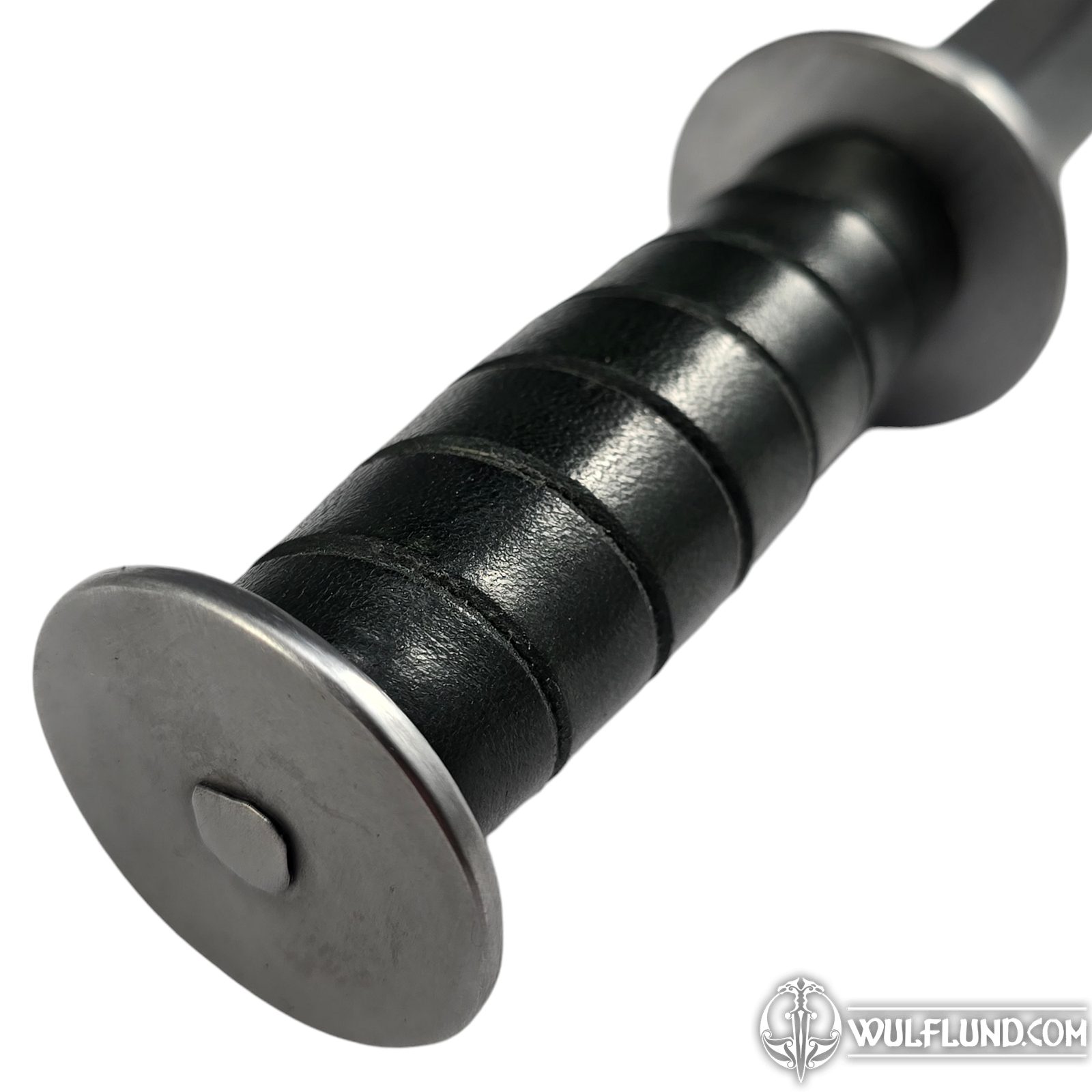 Rondel or Bollock dagger Praga, 14th century, blunt replica, black ...