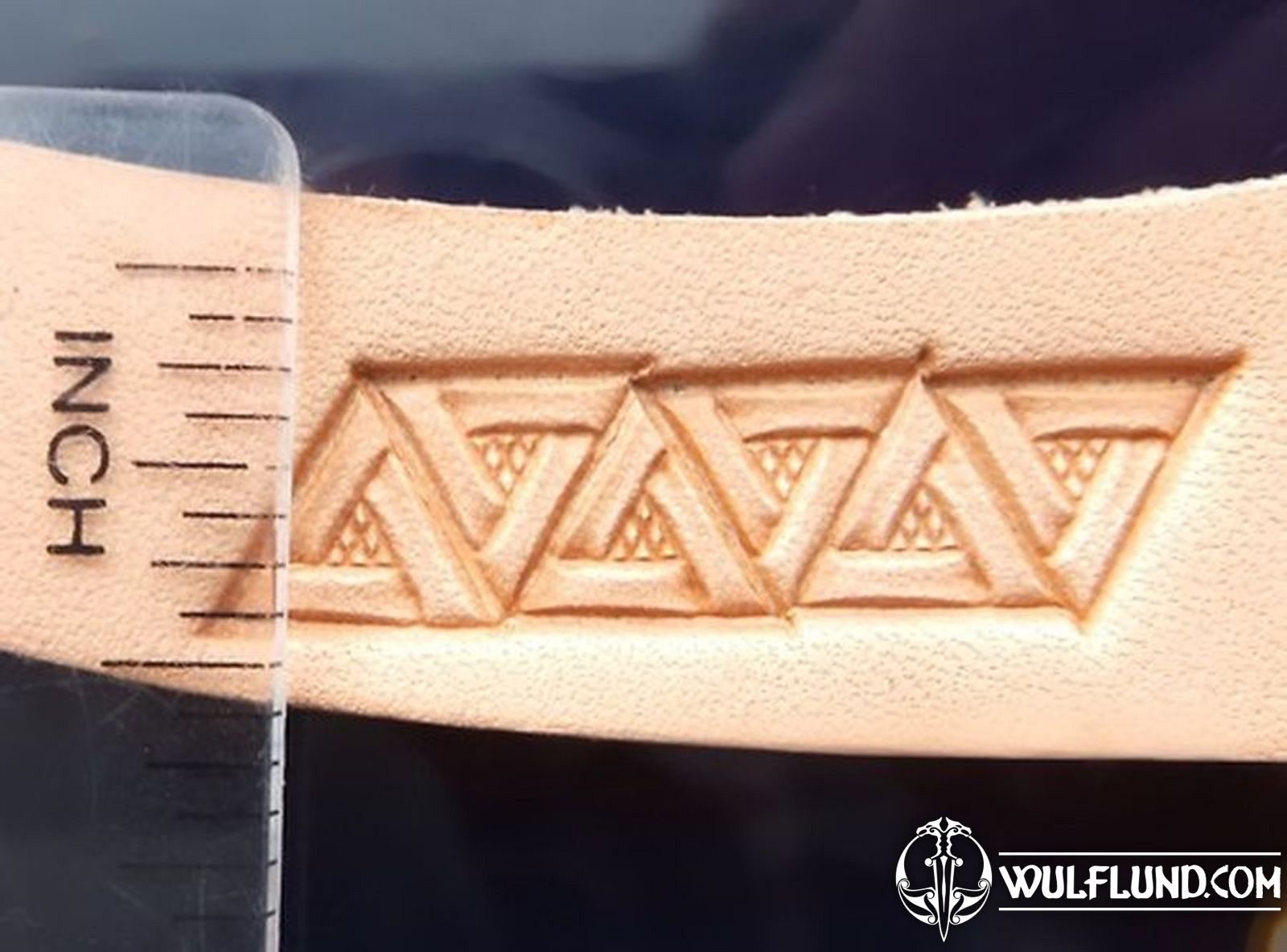 TRIANGLE, leather stamp Leather Stamps Bag accessories, Leather ...