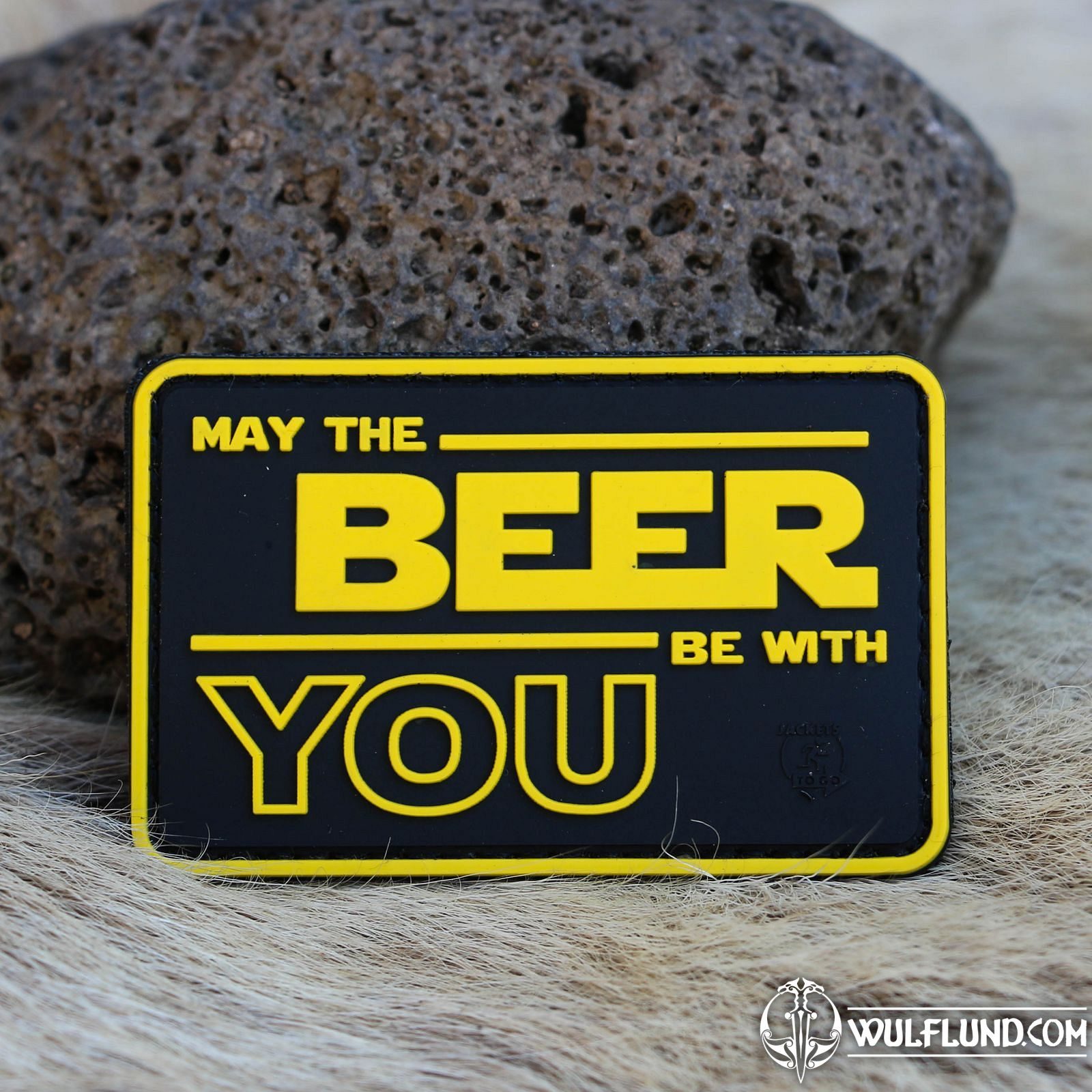 May The BEER Be With YOU 3D Rubber Patch military patches Accessories ...