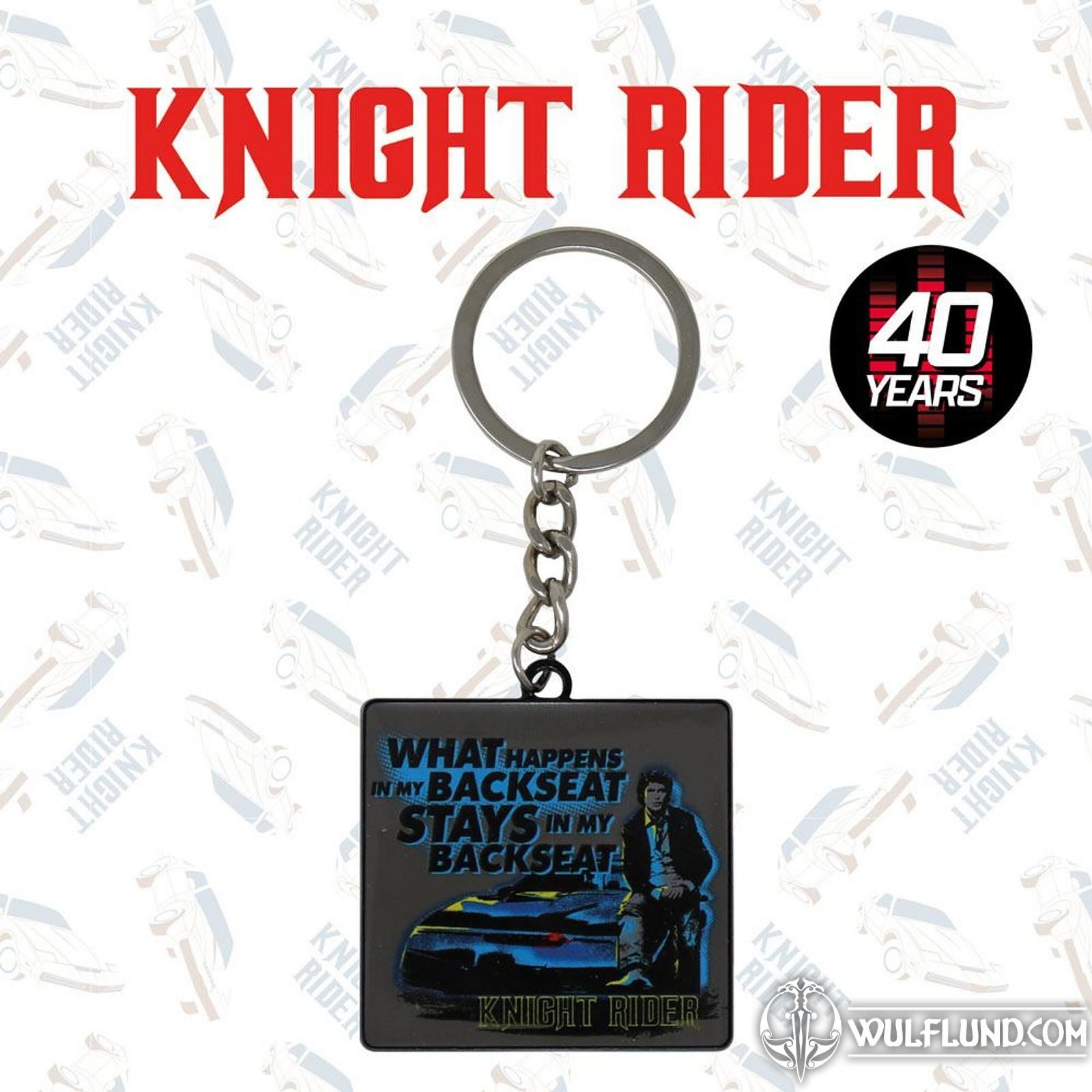 Knight Rider Metal Keychain 40th Anniversary Limited Edition Heo ...