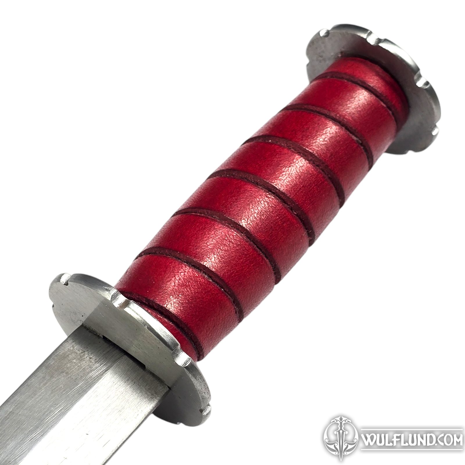 Rondel or Bollock dagger Kuttenberg, 14th century, blunt replica, red ...