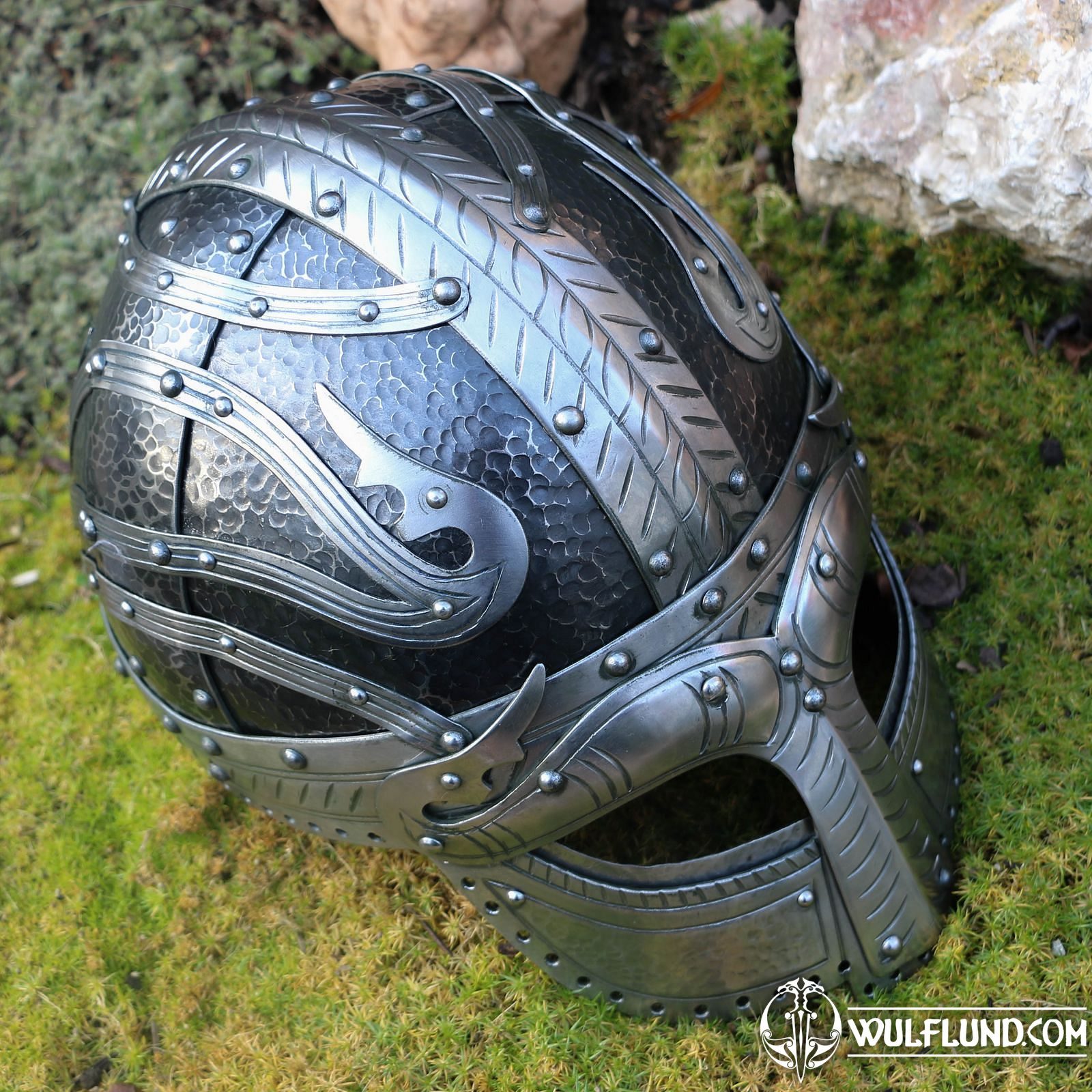 VENDEL, a luxurious Viking helmet Viking Helmets Helmets, Armour Wulflund