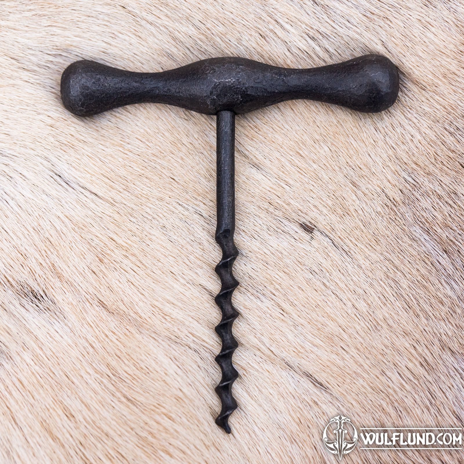 HAND FORGED CORKSCREW, metal forged iron home accessories Smithy Works ...