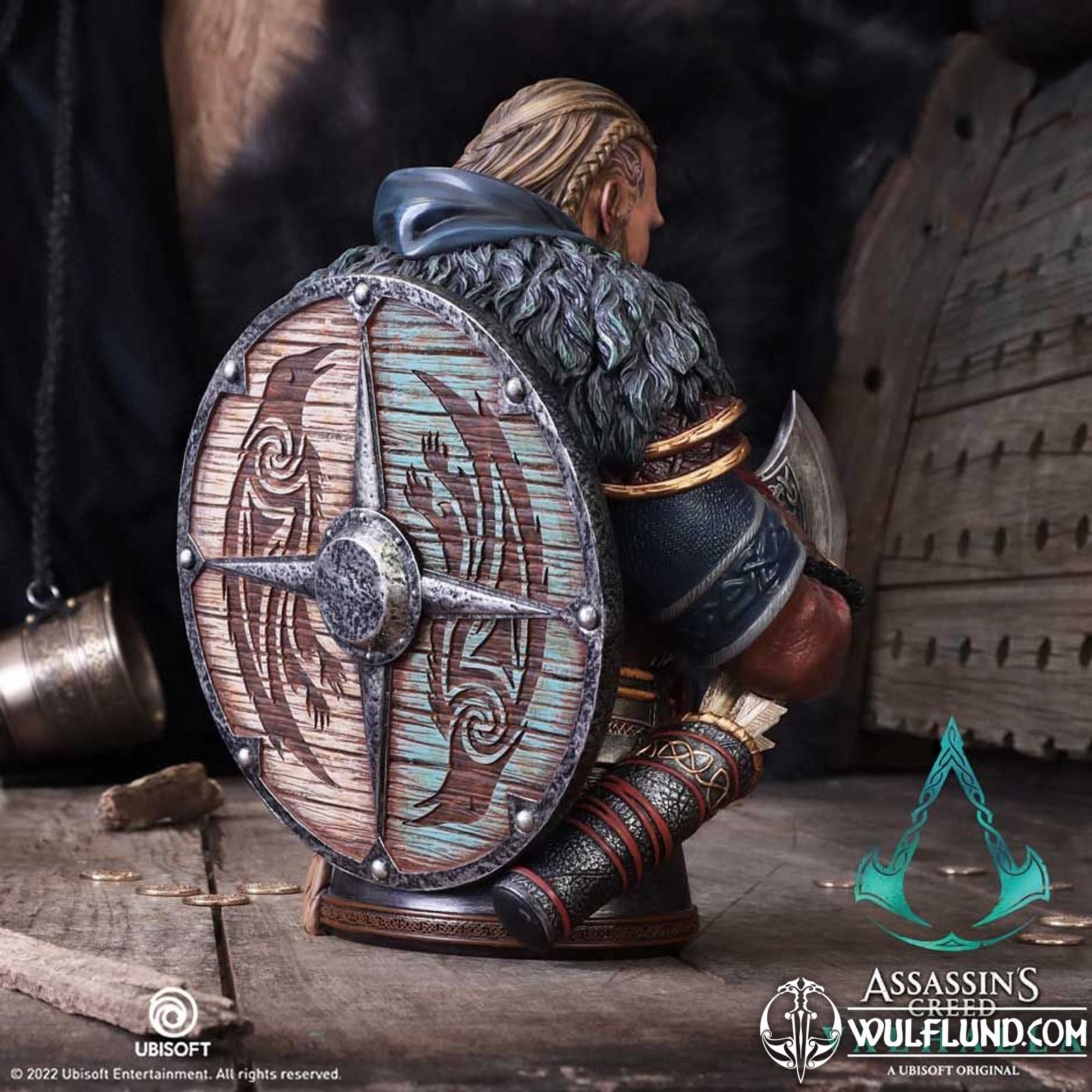 Assassin's Creed Valhalla Eivor Bust 32cm figures, lamps, cups ...