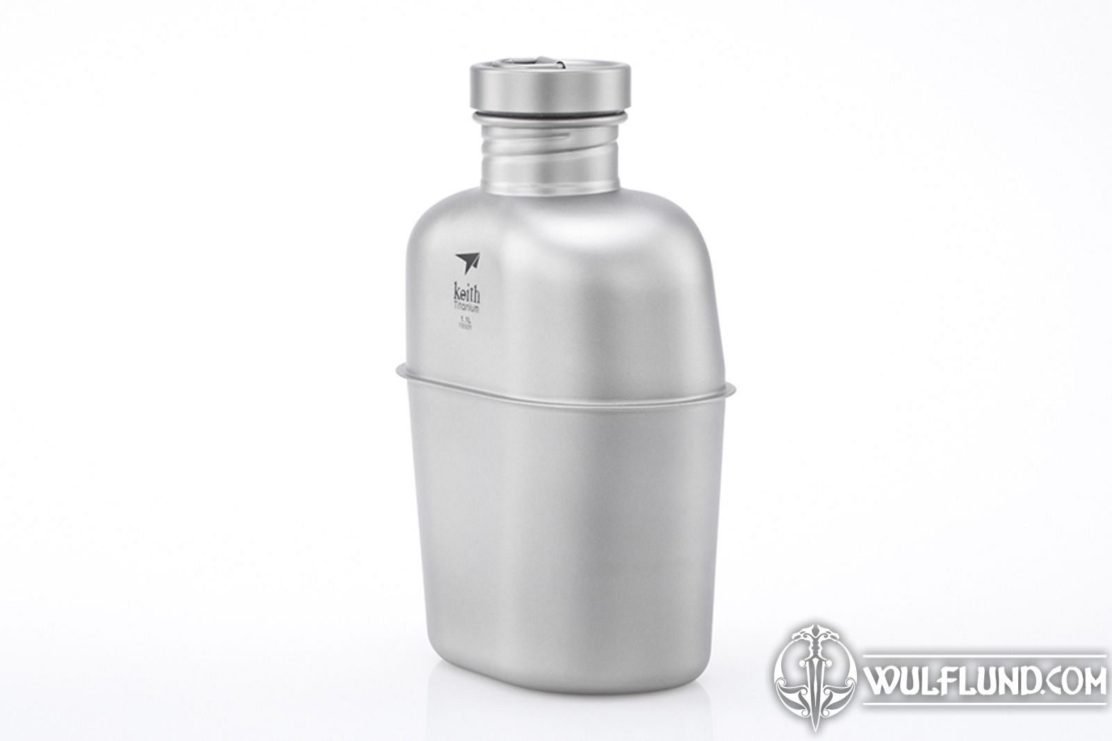 Ti3060 Titanium Canteen Mess Kit Titanium equipment Bushcraft, Camping ...