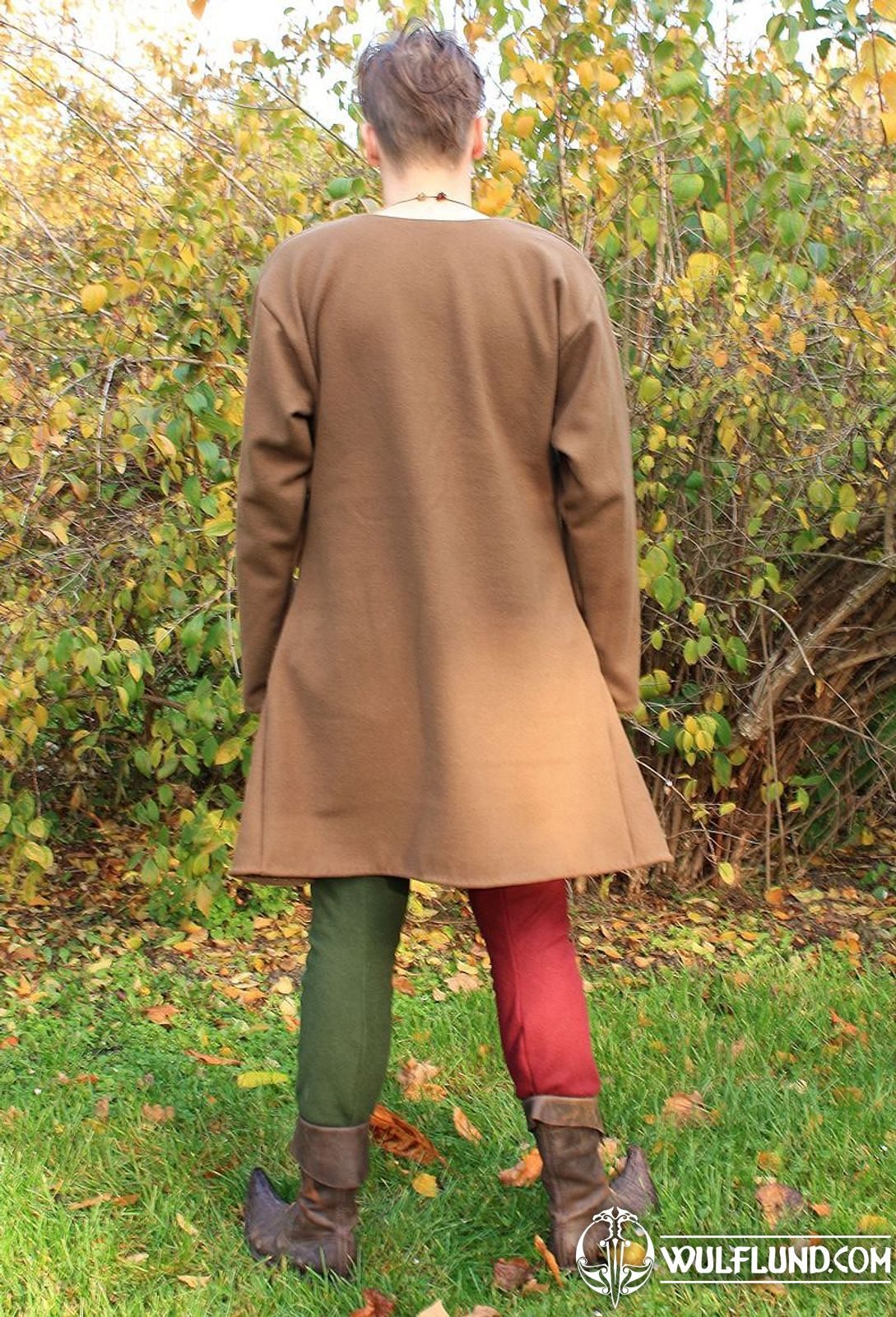 Medieval Tunic, wool clothing for men Historical costumes, Fashion Wulflund
