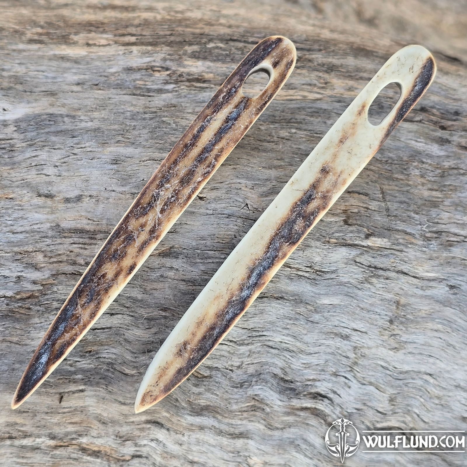NEEDLE for naalbinding, antler deer antler products Crafting, Camping ...