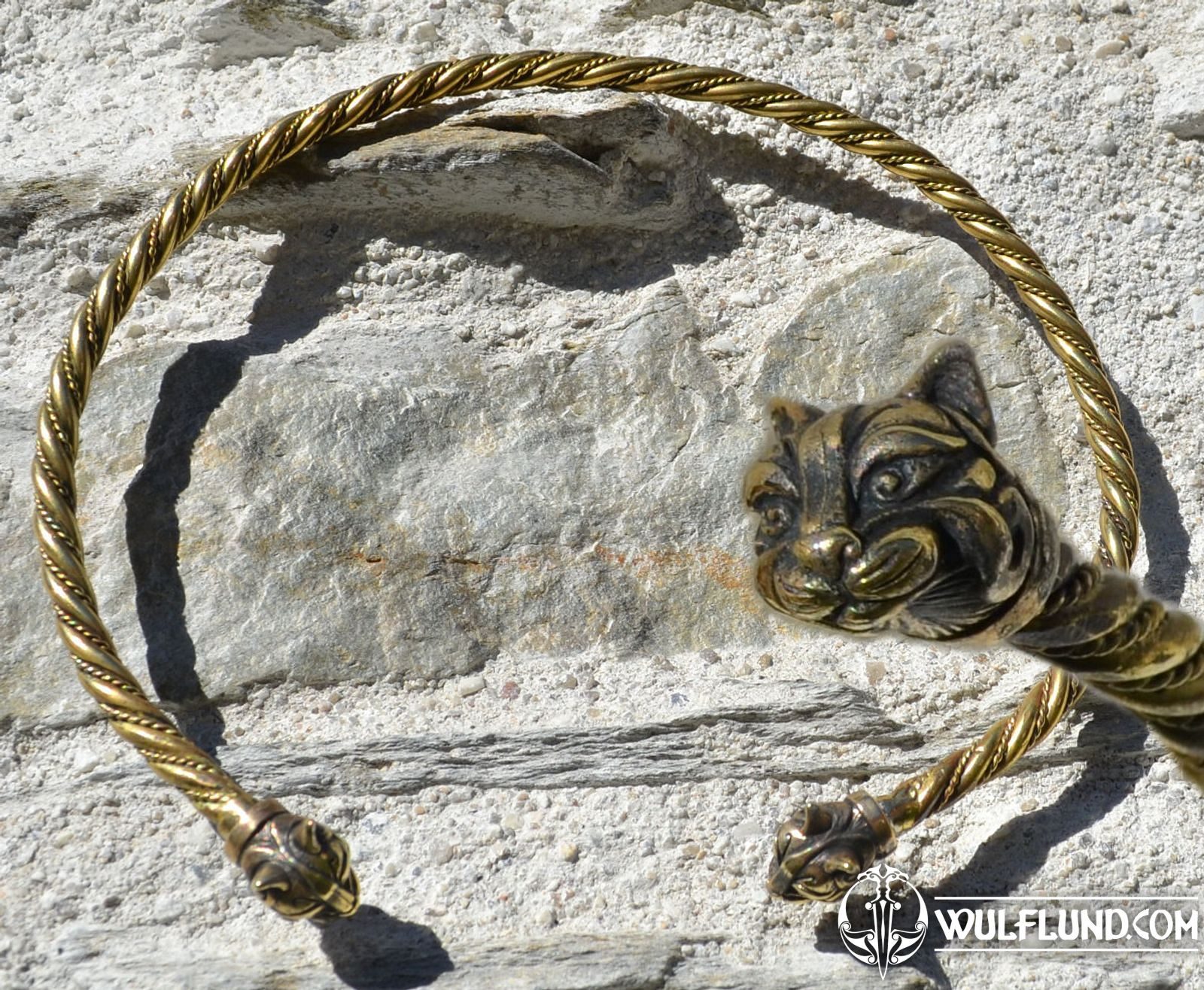 CAT, celtic art, torques, torc Drakkaria Torcs Bronze jewellery ...