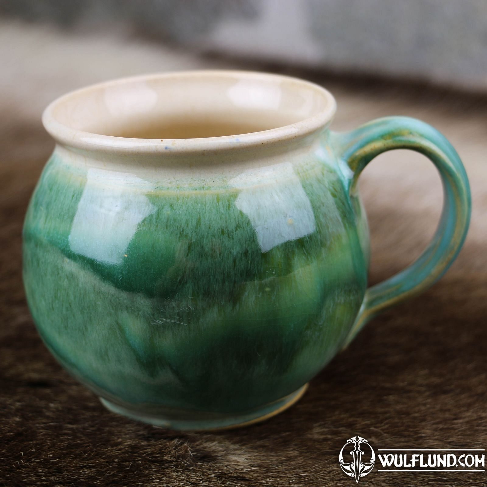 MOSS Mug 0.5 L historical ceramics Feasting Wulflund