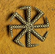KOLOVRAT, Slavic Symbol, pendant Slawenamulette Amulette, Talismane aus ...