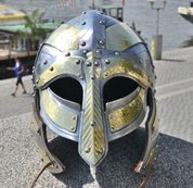 ARNGRIM, viking helmet with cheek-guards Viking Helmets Helmets, Armour ...