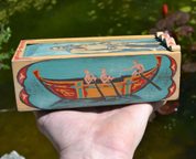 NEPTUNUS, Ancient Rome Wooden Box, replica Statues, chests Woodcarving ...