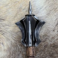 EUROPEAN MACE with wooden handle, replica Wulflund