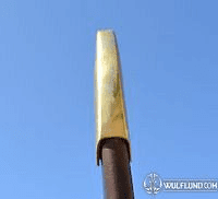 Leather Sheath for the Medieval Sword with Scabbard Chape - wulflund.com