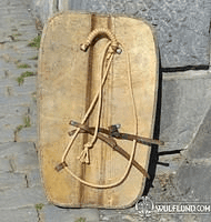 PAVISE with the painting Medieval shields Shields, Armour Wulflund