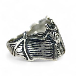 NOSFERATU silver ring Ag 925 Wulflund