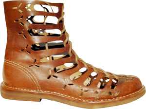 Fashion, footwear, Ancient boots Wulflund