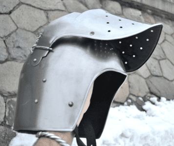 Gothic Visor Helmet medieval helmets Helmets, Armour Helmets, Shields ...