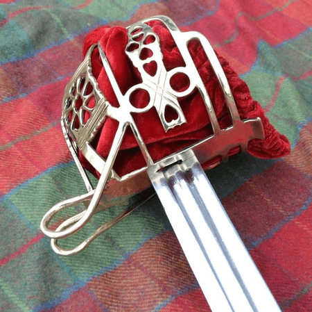 Scottish Basket Hilt Broadsword Highlander - wulflund.com