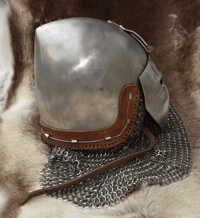 Bassinet 14th century, klappvisor, HMB HMB - Armour, Body Protection ...