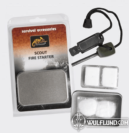 Scout Fire Starter Set fire - firestarters, lighters, lights Survival ...