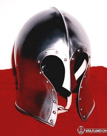 CLOSED BARBUTE HELMET medieval helmets Helmets, Armour Helmets, Shields ...