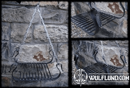 Medieval Fire Grate forged products Smithy Works, Coins - wulflund.com