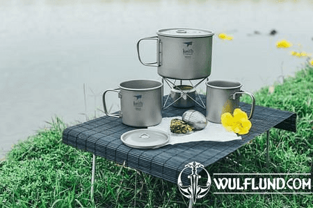 Mi3920 Titanium Egg-shaped Tea Infuser KEITH Équipement en titane ...