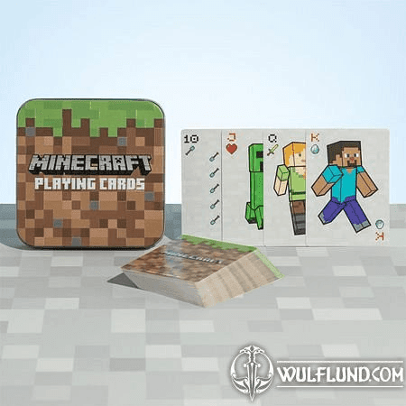 MINECRAFT playing cards Licensed Merch - films, games We make history ...