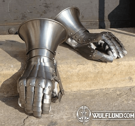GAUNTLETS, plate armour Armor Parts Armour Helmets, Shields Wulflund ...