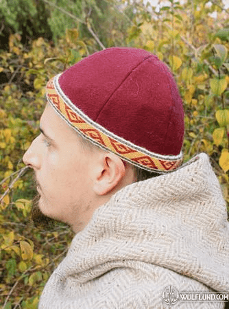 Viking cap from Birka hats for men costumes for men, Shoes, Costumes We ...