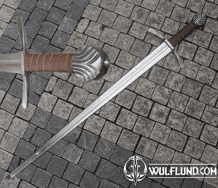 ONE HANDED SWORD, decorated pommel medieval swords swords, Weapons ...