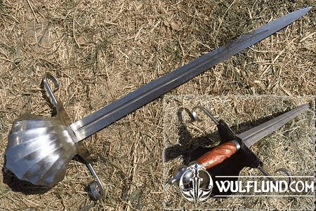 Shell Hilt Dagger swordfight daggers daggers, Weapons - Swords, Axes ...