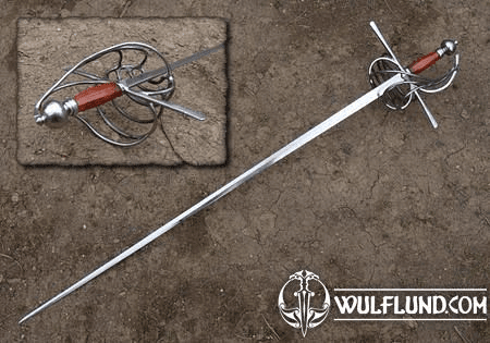 RAPIER WITH WOODEN HILT I renaissance swords, rapiers, sabres swords ...