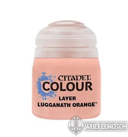 Citadel Layer LUGGANATH ORANGE 12ml Warhammer 40k Warhammer 40K ...