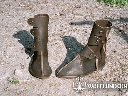 LEATHER VIKING SHOES viking, slavic boots footwear, Shoes, Costumes ...