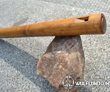 TRADITIONAL FOLK FLUTE, decorated with natural motifs Flutes Music ...